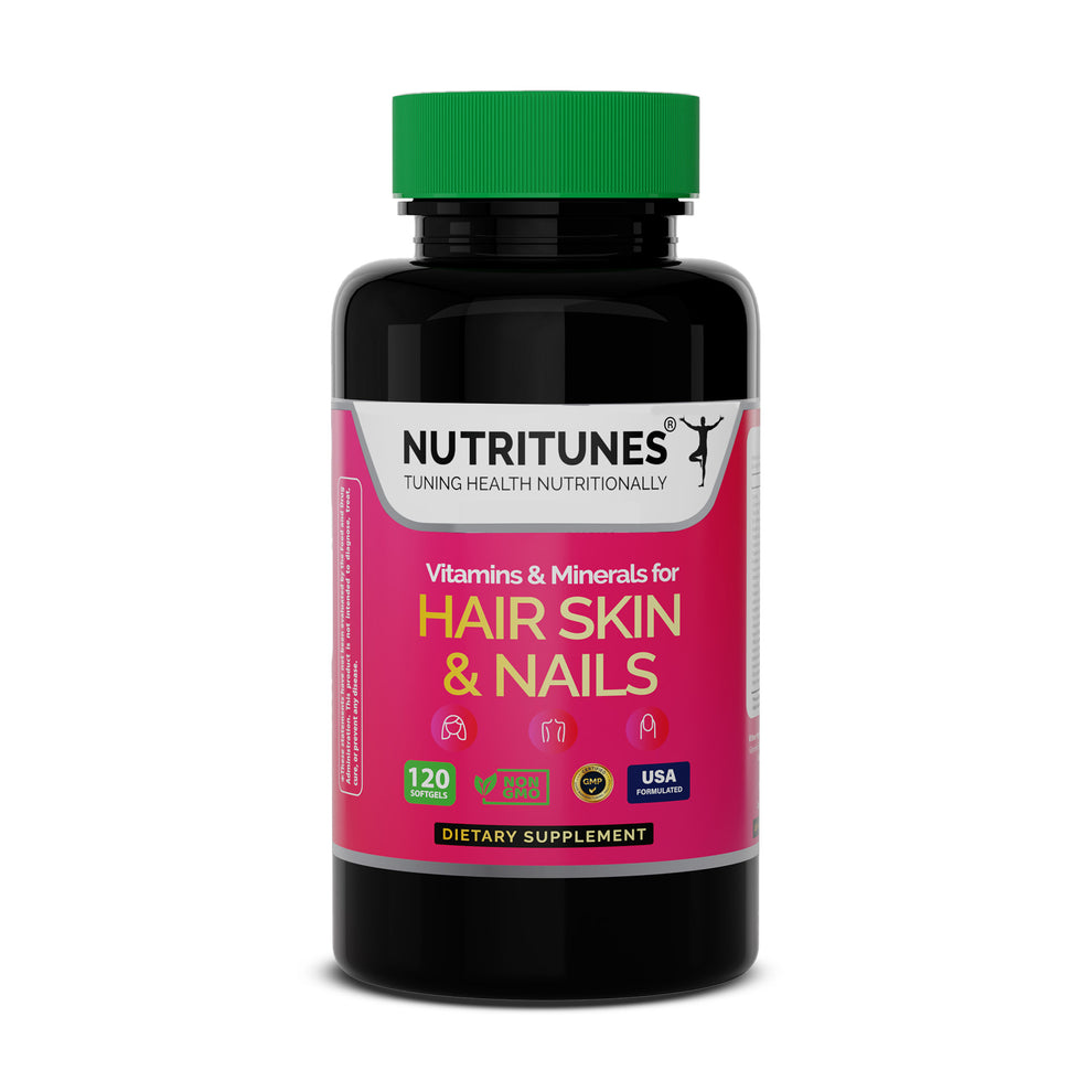 Hair, Skin, & Nails Multivitamins & Minerals - Hair, Skin, & Nail Heal ...